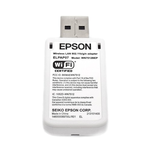 Epson USB WIFI Pour EX3220 EX5220 EX5230, EX6220, EX7220, VS230, VS330 ...