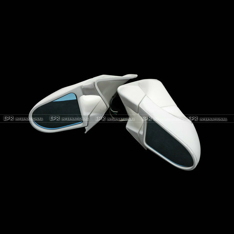 For Mazda RX7 FD3S LHD FRP Unpainted 2pcs Rearview Mirrors Rear View ...