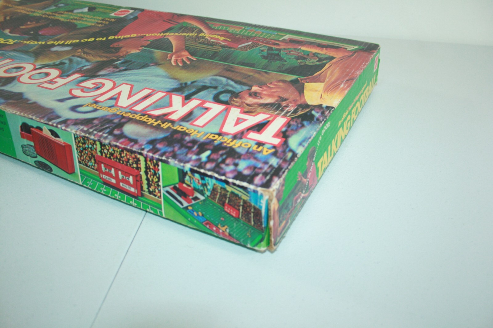 Vintage 1971 Mattel Talking Football Board Game READ DESCRIPTION | eBay