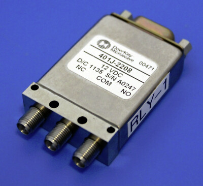 Dowkey Microwave SPDT RF Coaxial Switch 401J-2208 12VDC | eBay