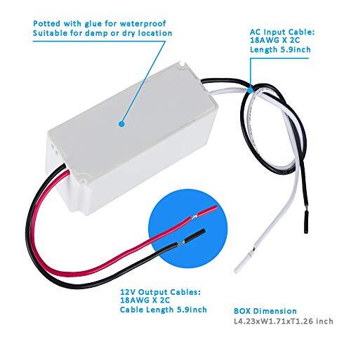12v Dimmable Led Driver 40 Watt Triac Dimming 12 Volt Led Power Supply ...