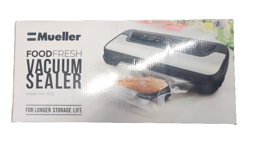Mueller Austria Food fresh Vacuum Sealer Model MV-1100 Black/Silver New ...