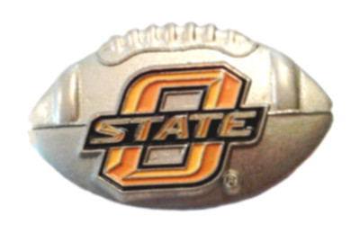 OK State Cowboys Pins Oklahoma State University Pin Sil Football OSU ...