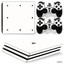 PS4 Pro Playstation 4 Skin Decal Sticker White Classic + 2 Controller ...