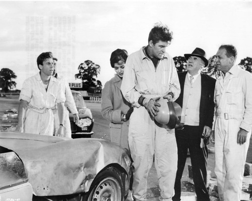 Bill Travers, Roland Curram, Peter Collingwood "The Green Helmet" movie ...