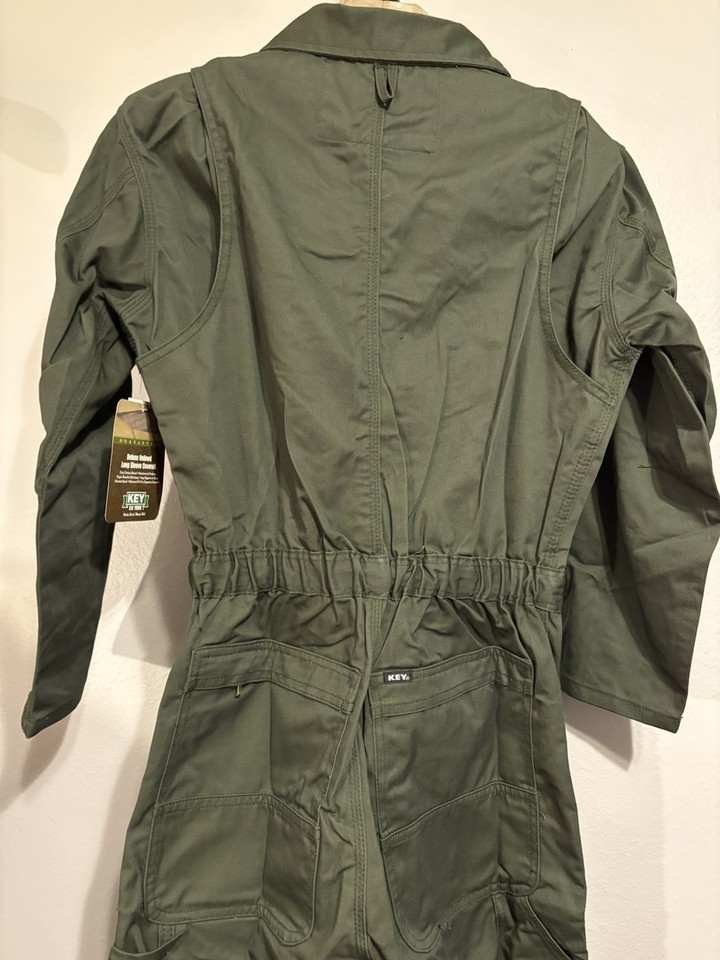 KEY Deluxe Long Sleeve Unlined Coveralls Men’s Small Regular Green | eBay