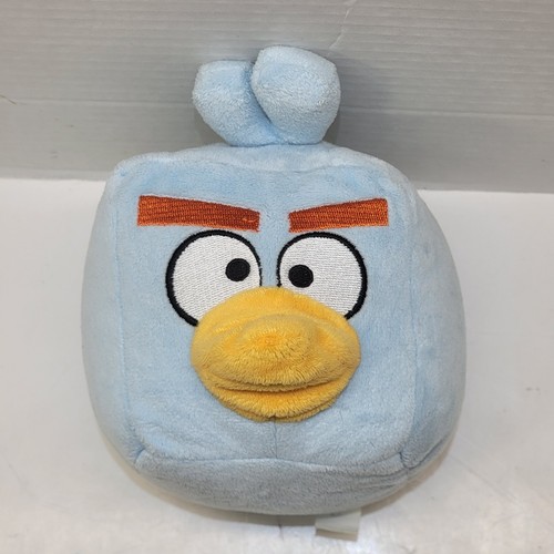 Angry Birds Space Plush Ice Cube Blue Square Bird Stuffed Toy 7 ...