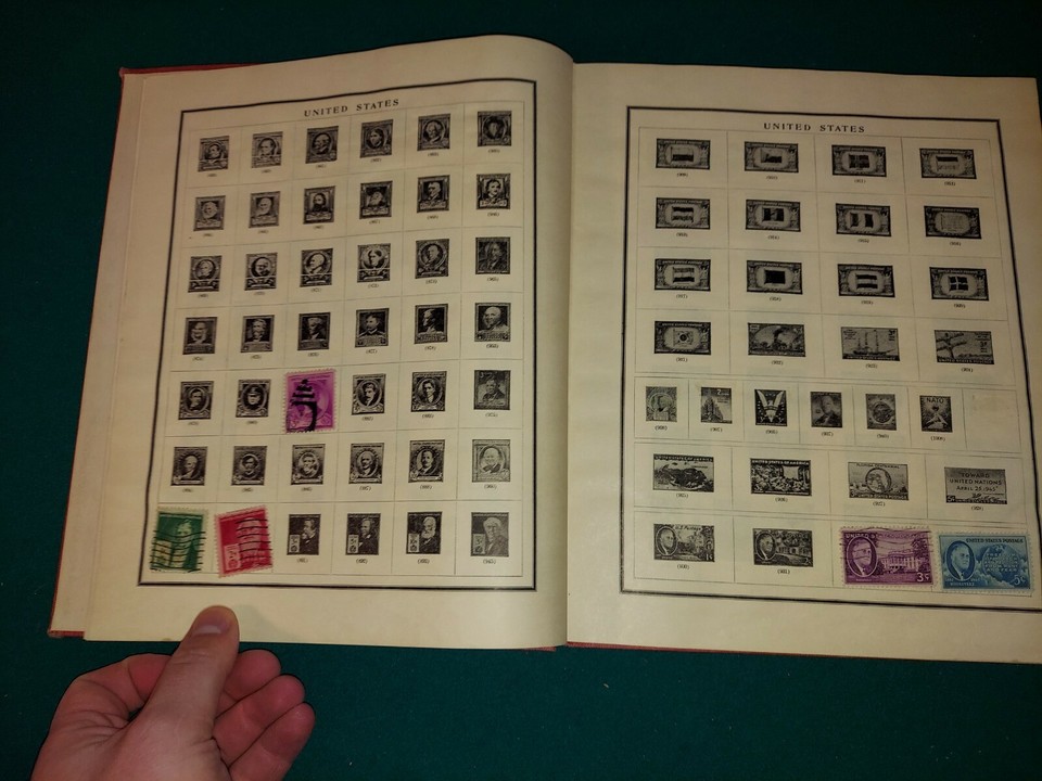 OLD STAMPS COLLECTION book rare old stamps 100's | eBay