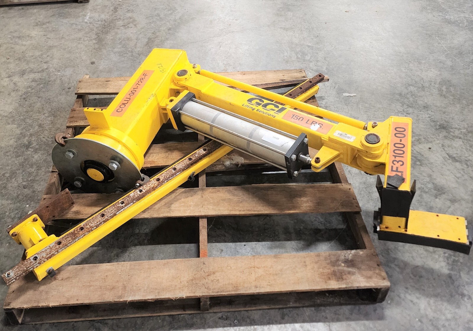 GCI Material handling arm 100 psi 150 lbs D358 #13128 | eBay