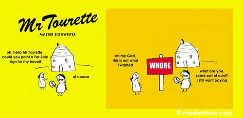 Modern Toss 'Mr Tourette Master Signwriter' (published by Pictures on ...