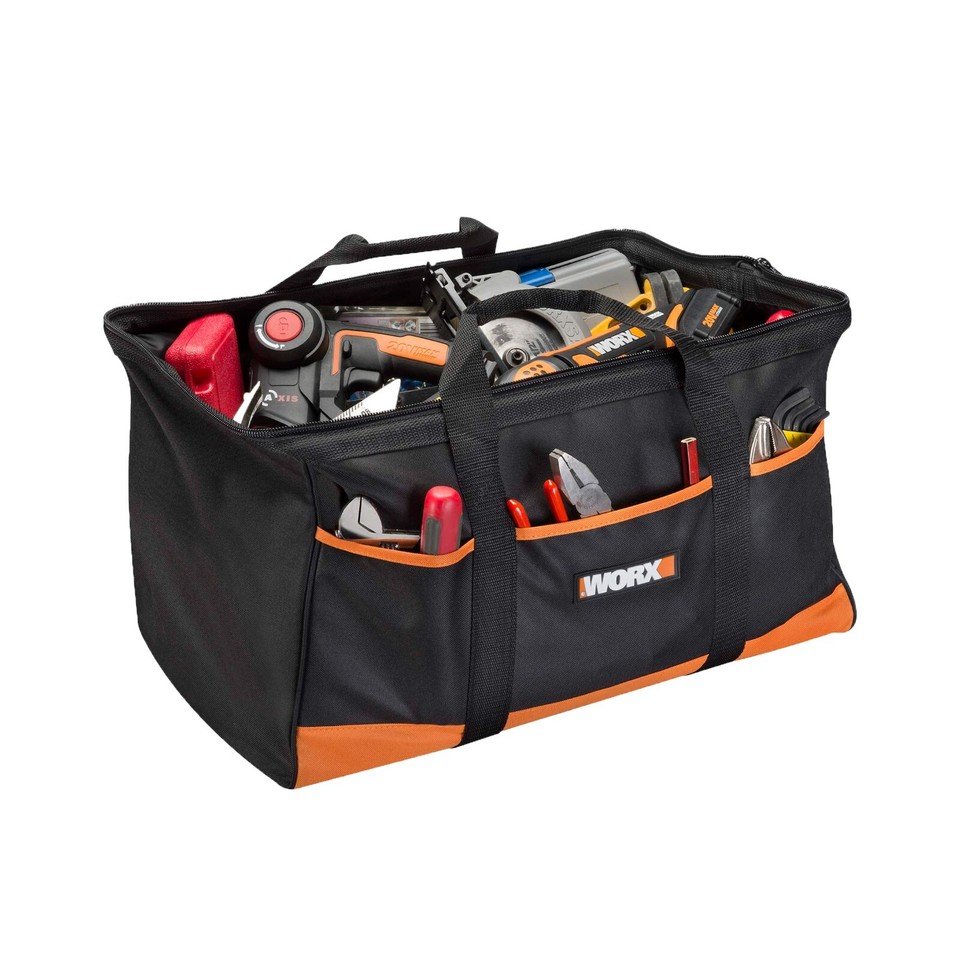 WORX WA0079 Large Holdel Work Tool Bag Tool Storage Case Bag | eBay UK