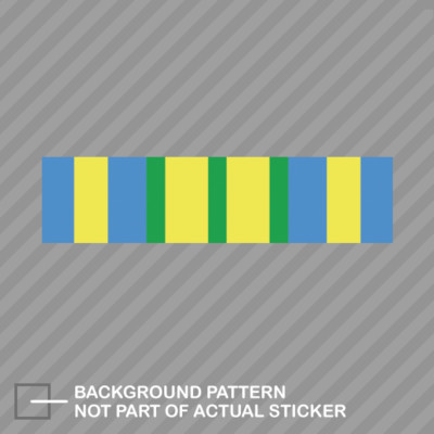 MOVSM Military Outstanding Volunteer Service Medal Ribbon Sticker Decal ...