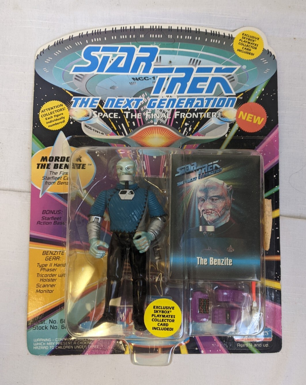 Star Trek The Next Generation Mordock The Benzite (1993) Playmates ...