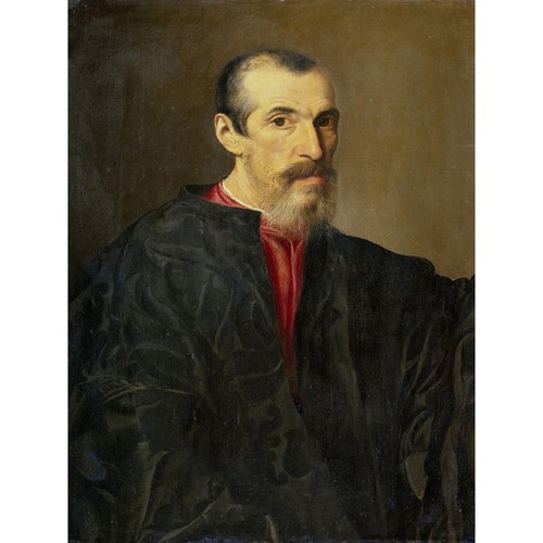 Anonymous Portrait Of A Man Vintage Painting Wall Art Canvas Print ...