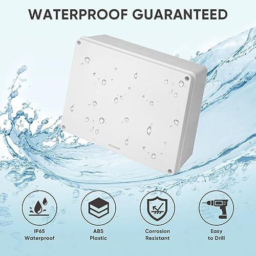 Electrical Junction Box IP65 Splash-proof ABS Plastic Project Box ...