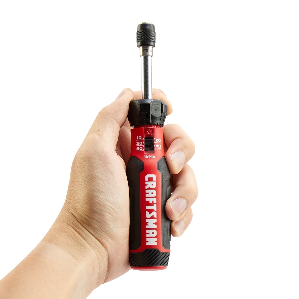 CRAFTSMAN Torque Screwdriver Set with Storage 1" Phillips Slotted Hex Torx 885911833417| eBay