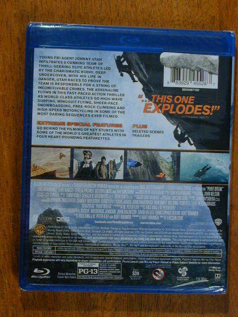 Point Break (Blu-ray, 2015) for sale online | eBay