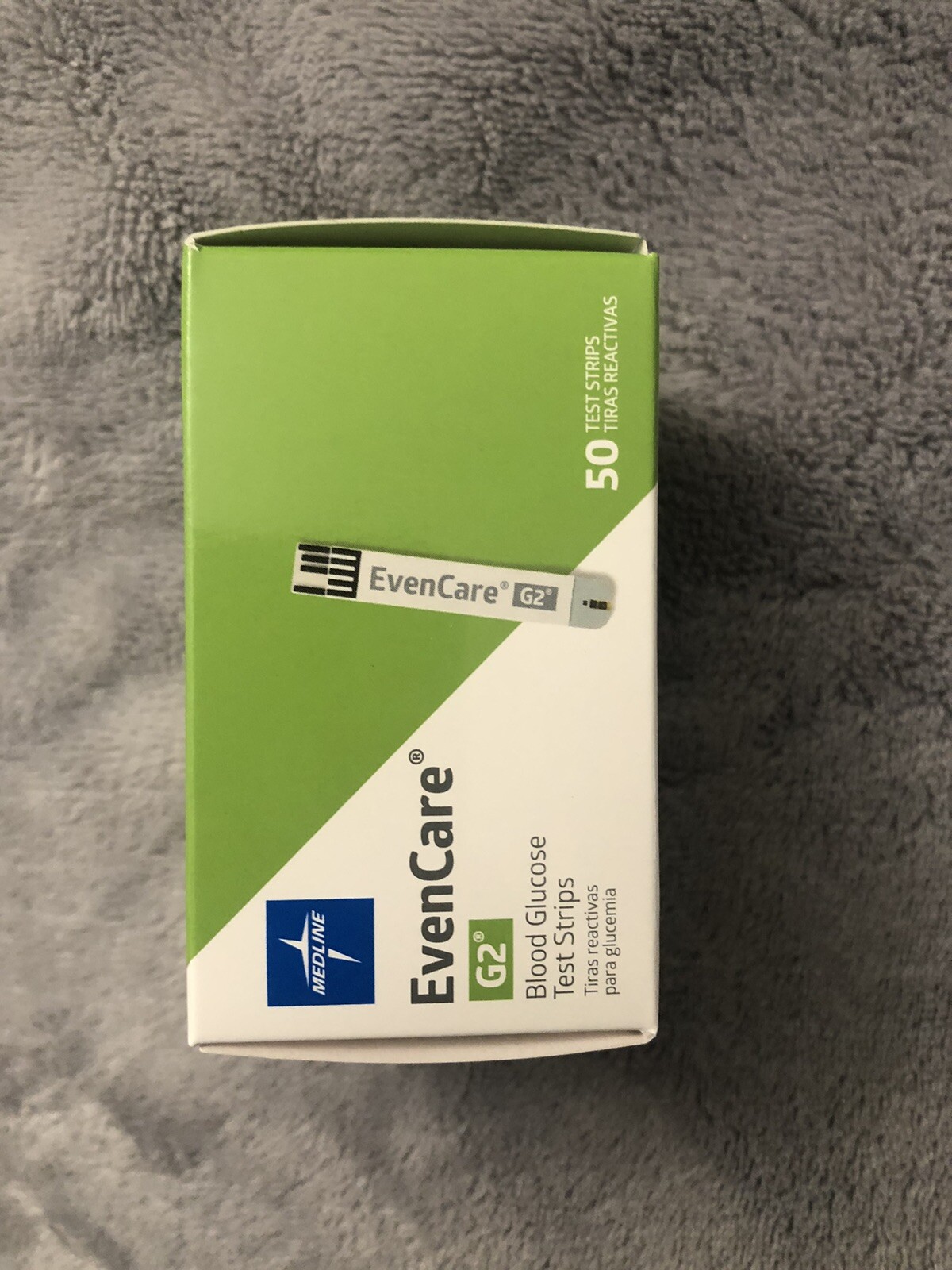 EvenCare G2 Medline Blood Glucose Test Strip 50 Ct for sale online | eBay