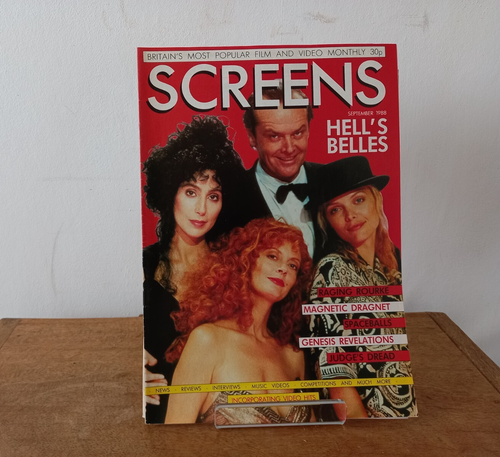Hells Belles Witches Nicholson, Sarandon, Pfeiffer, Cher, Screens Video 1988 Vtg | eBay Australia