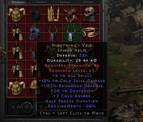 Diablo 2: Resurrected - Nightwing's Veil -D2R- PC Xbox Ladder NL SC | eBay