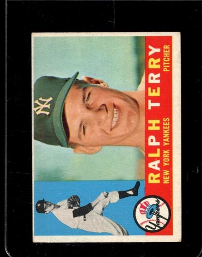 1960 TOPPS #96 RALPH TERRY VG+ YANKEES *NY12097 | eBay