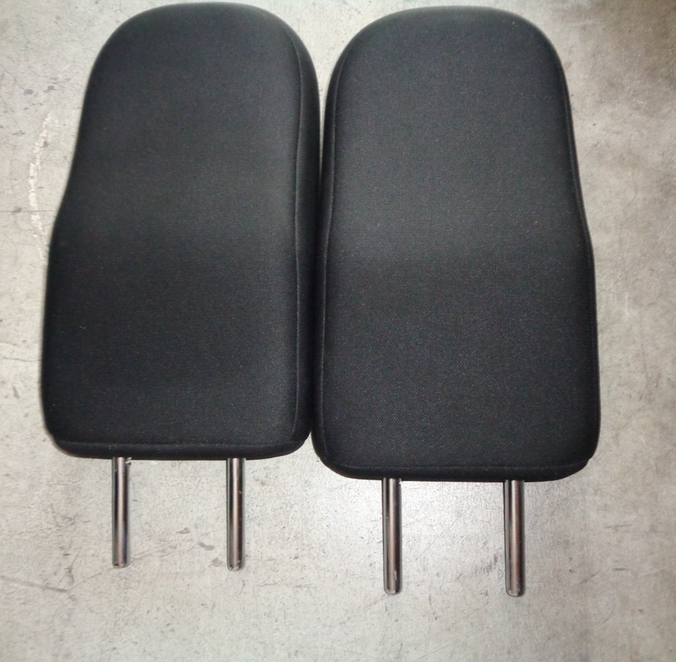 14-20 MITSUBISHI OUTLANDER THIRD ROW HEADREST SET HEAD RESTS BLACK ...