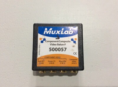 MuxLab 500057 VideoEase RGB Component Video Balun-F | eBay