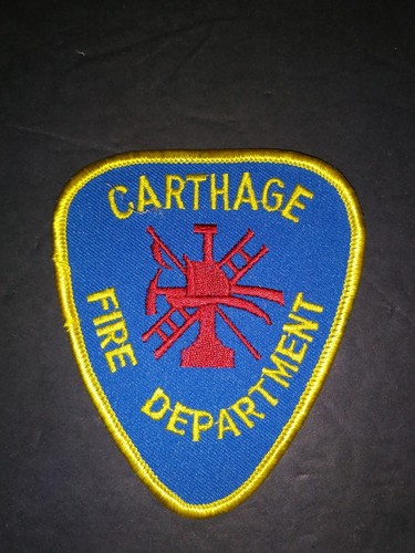 CARTHAGE TEXAS FIRE DEPT PATCH New! collectible souvenir | eBay