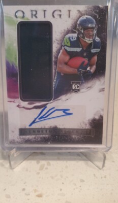 2022 Origins Kenneth Walker III Rookie Patch Auto RPA #158 Seattle ...