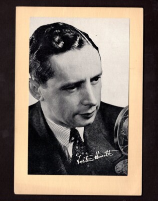 # 356 Foster Hewitt 1934-44 Beehive Group 1 Photos Hockey Night In ...