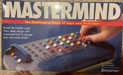 1996 Pressman Mastermind Board Game Toy Board game Vintage Factory ...