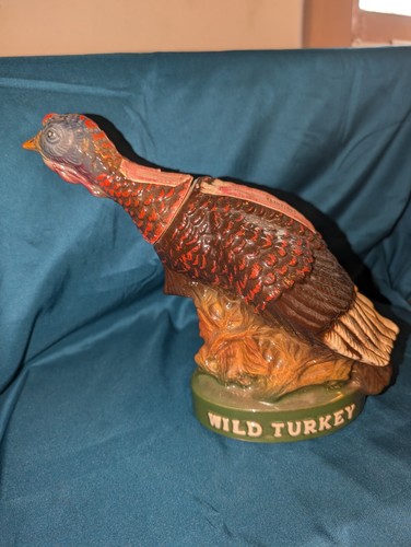 Wild Turkey Limited Edition Ceramic Decanter No. 7 Standing Male ...