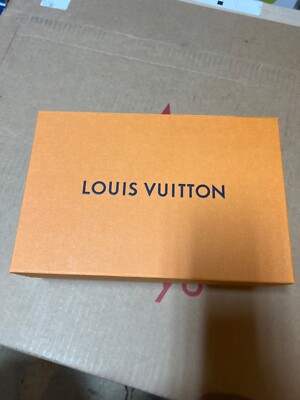 Authentic LOUIS VUITTON LV Gift Box Magnetic Empty Large Box 11x 7x ...