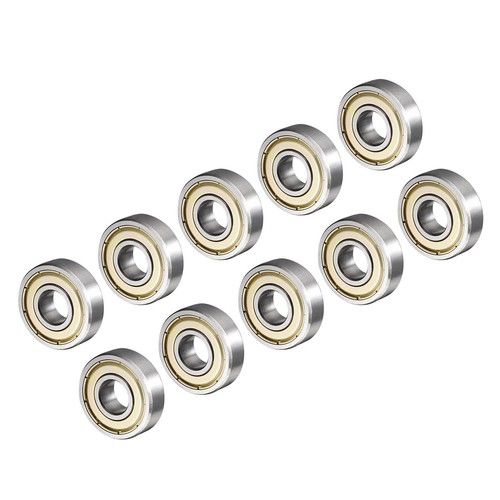 Deep Groove Ball Bearing, 6000ZZ Double Sealed for Machinery, 10-Pieces ...