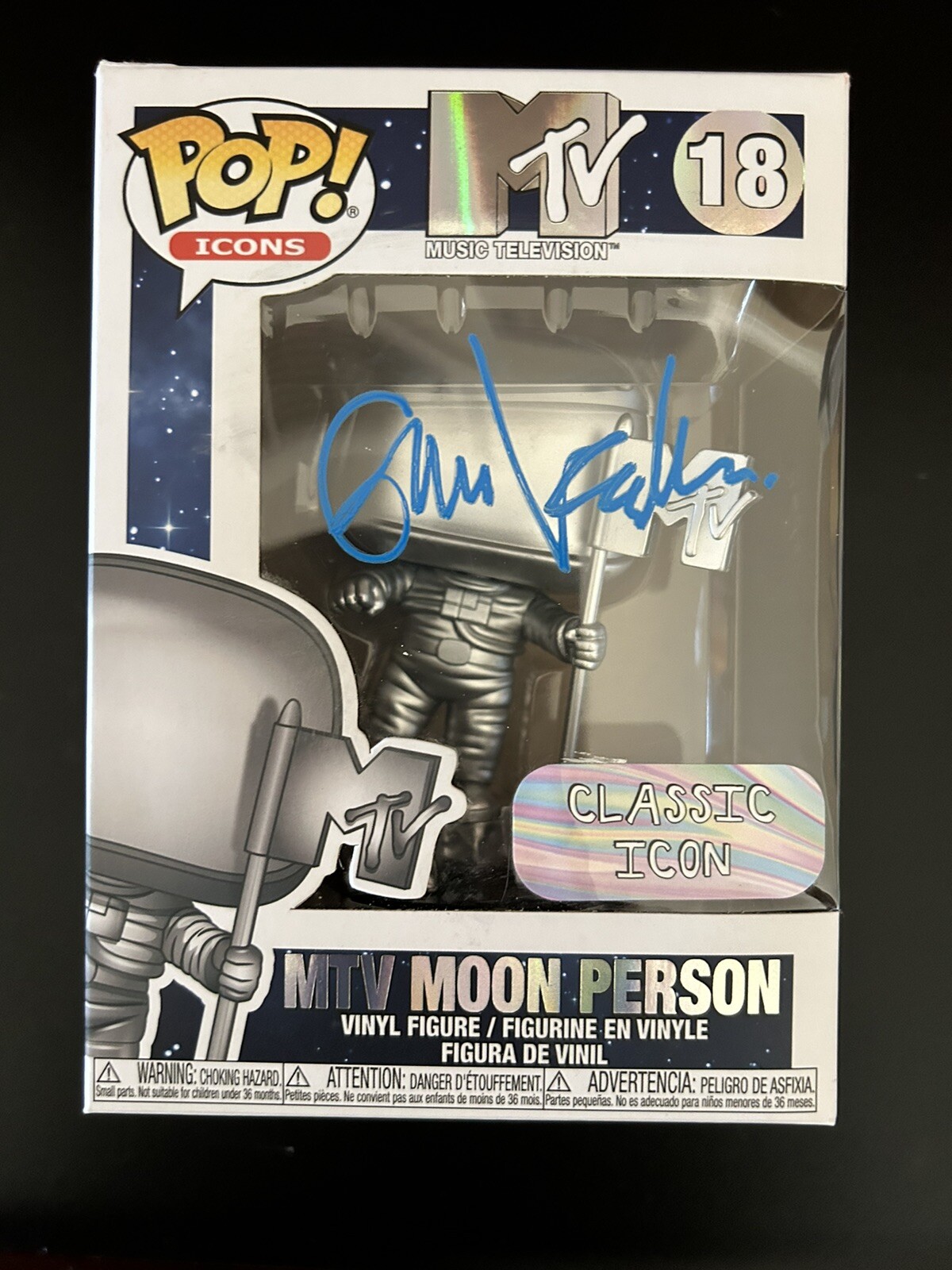 Eddie Vedder Signed MTV Funko Beckett Certified | eBay