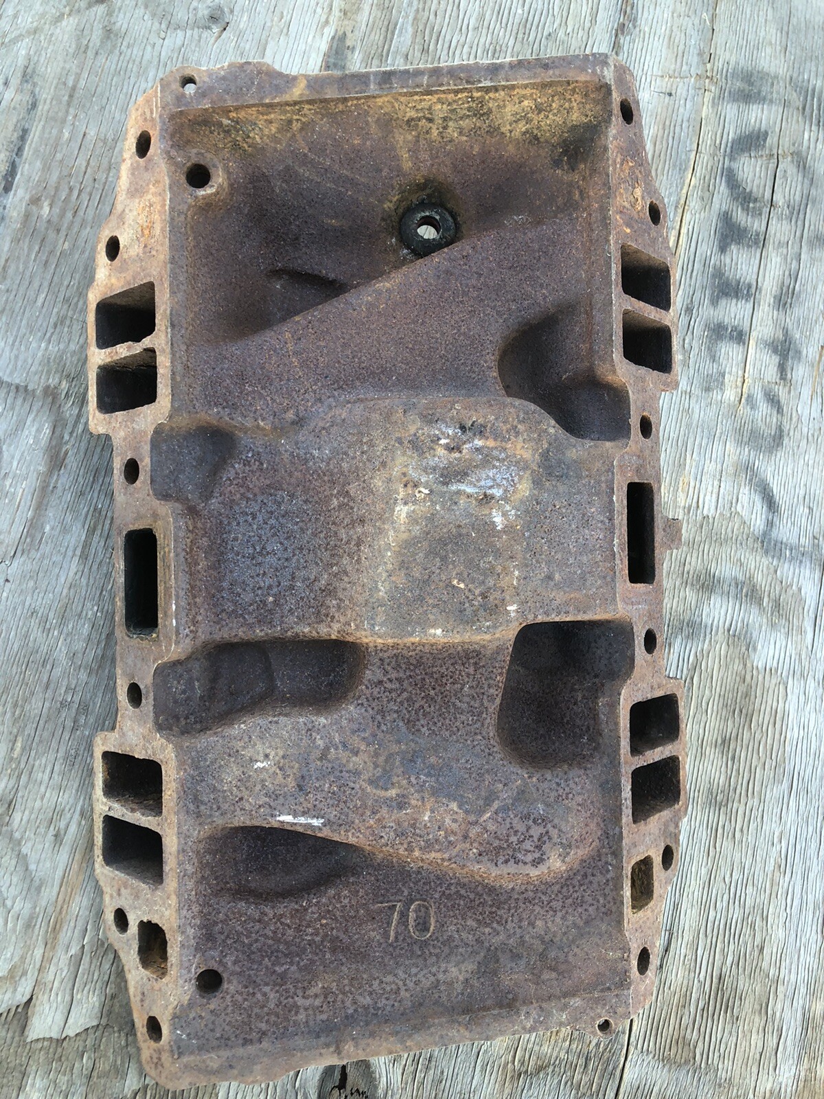 1970 Buick 455 Intake Manifold 4 Barrel V8 Grand Sport B-1231718-E | eBay
