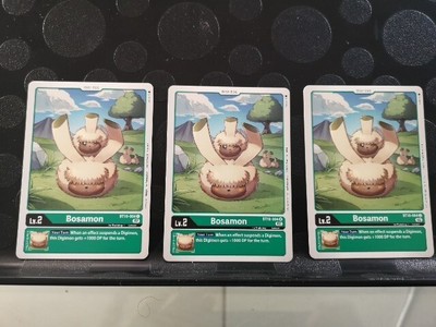 Bosamon *3 Carte Digimon Anglais Bt10-004 | eBay