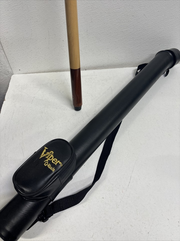 Viper Pro Series 58" 21 oz. Pool Cue Stick With Viper Q-Vault Case And ...