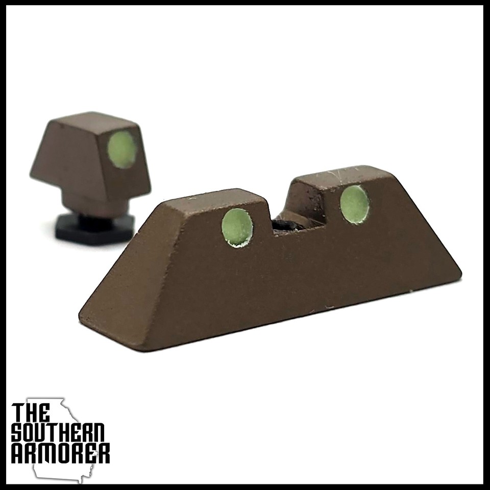 Glow Sights for GLOCK® 17 19 19X 22 23 34 45 – Gen 3 - 5 cheap but good ...
