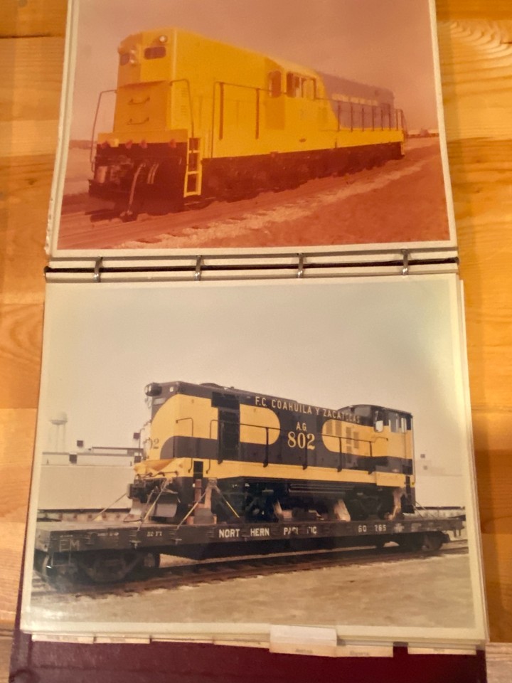 EMD Electro Motive GM Locomotives Original Export Builders Photos - 86 ...
