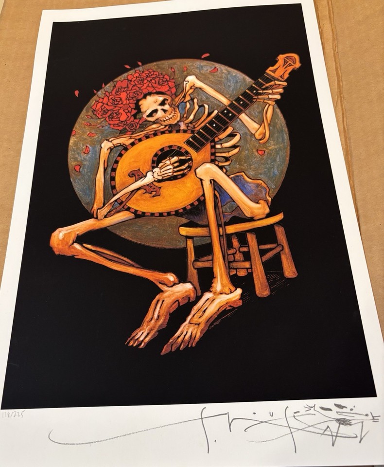 Stanley Mouse Grateful Dead Artist Signed Lithograph Limited Edition ...