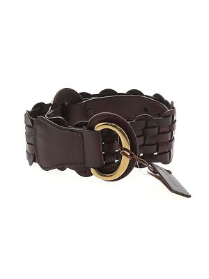 NWT LP by Linea Pelle Women Brown Leather Belt M | eBay