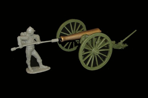 Civil War cannon Napoleon 12 pounder playset plastic toy soldiers 54mm ...