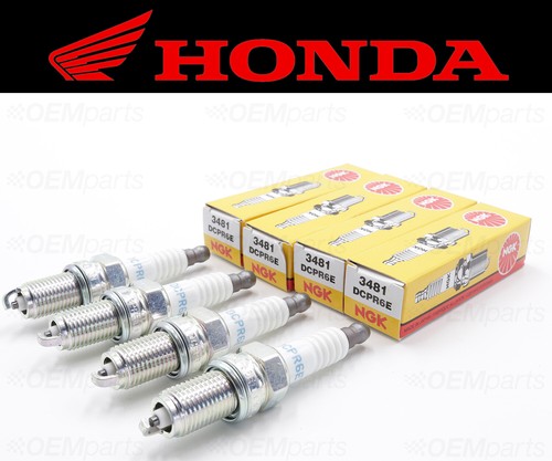 Set of (4) NGK DCPR6E Spark Plugs Honda (See Fitment Chart) #98069 ...