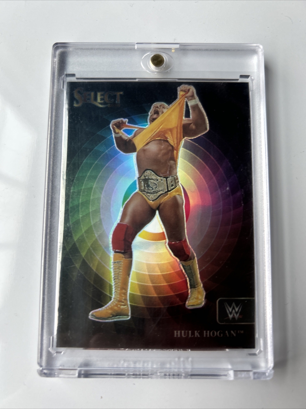 2023 Panini Select WWE Color Wheel #9 Hulk Hogan SSP Case Hit Pack ...