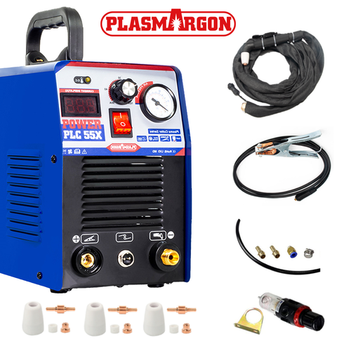 CUT55 Plasma Cutter Compact Metal Cutting 55Amp 110/220V Power Plasma ...