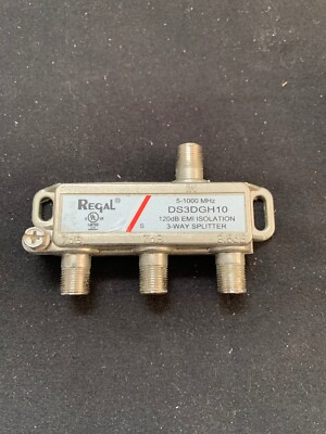 Regal DS3DGH10 3 way splitter 5-1000MHz | eBay
