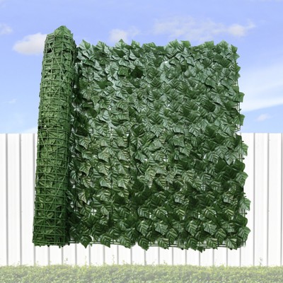 Artificial Green Leaf Fence Landscaping Green Leaf Fence Net Garden ...