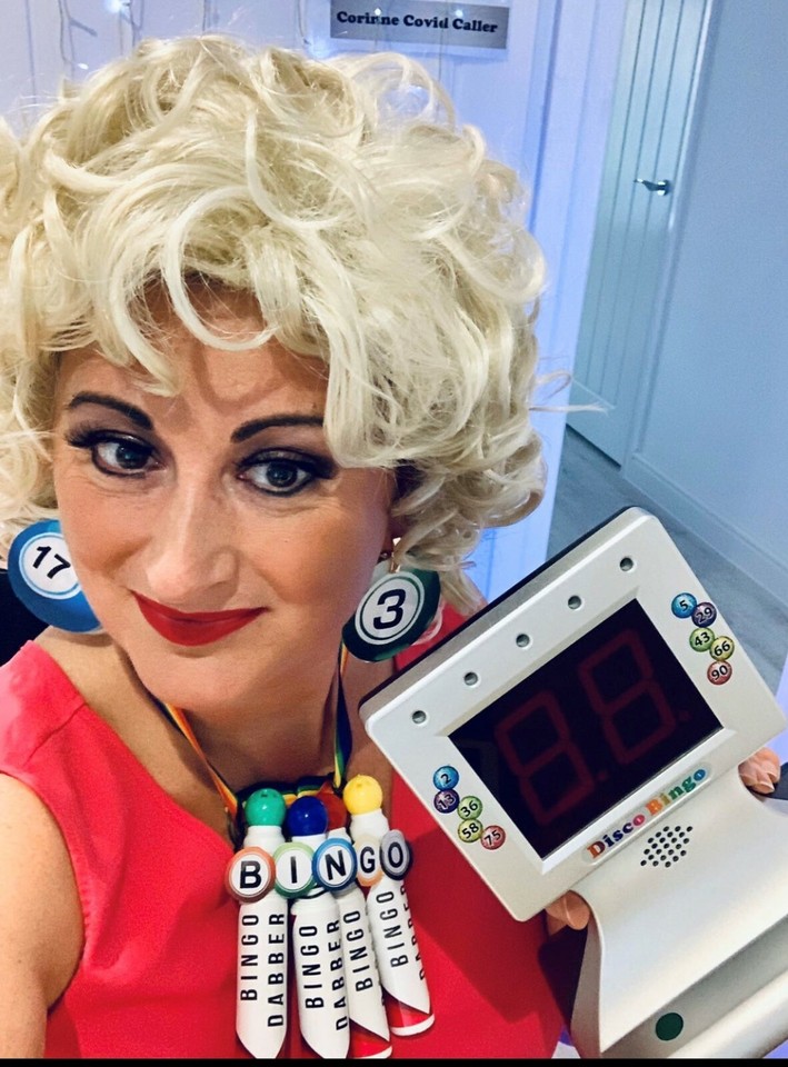 Bingo Machine Disco Bingo with Music & Lights 1-90 & 1-75 Family Bingo ...