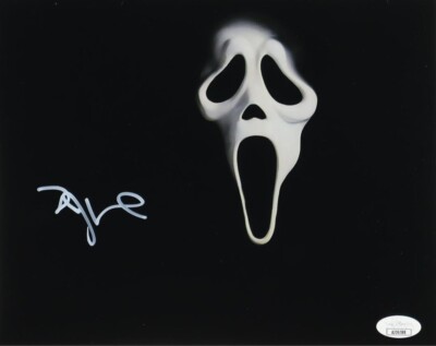 T.J. WHITE (Ghostface Stuntman) Signed Scream 2 8x10 Photo (JSA Basic ...